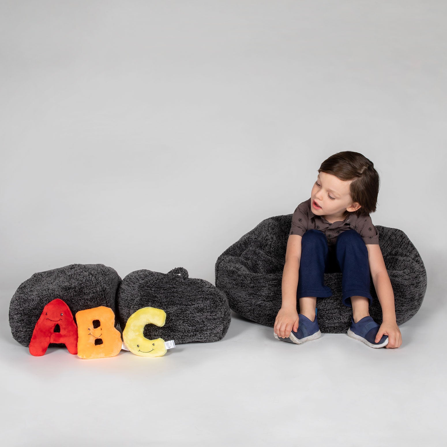 Rainbow ABC Letters - 5 Inch | Mini Stuffed ABC Toy | Alphapals