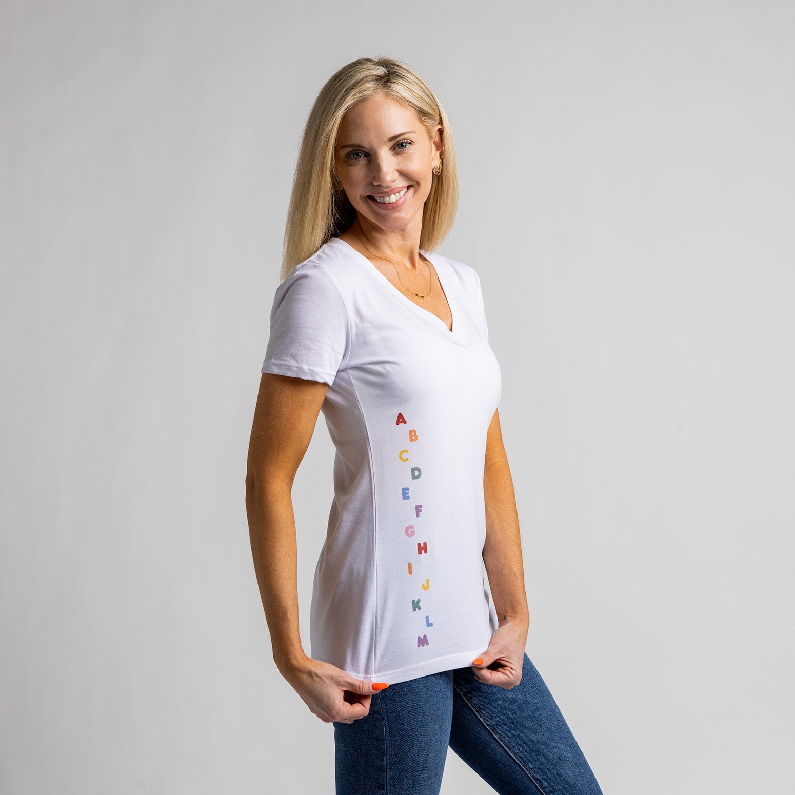 Alphapals® Alphabet Steps Tee (Adult)